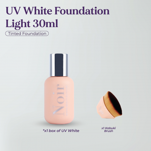 Noir UV White Foundation Light 30ml - Noir Health & Beauty